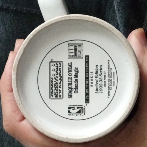 NBA | Dining | Shaquille Oneal Shaq Orlando Magic Coffee Mug | Poshmark